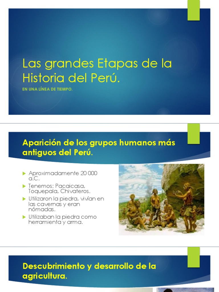 Linea de Tiempo de La Historia Del Peru | PDF | Perú | Andes
