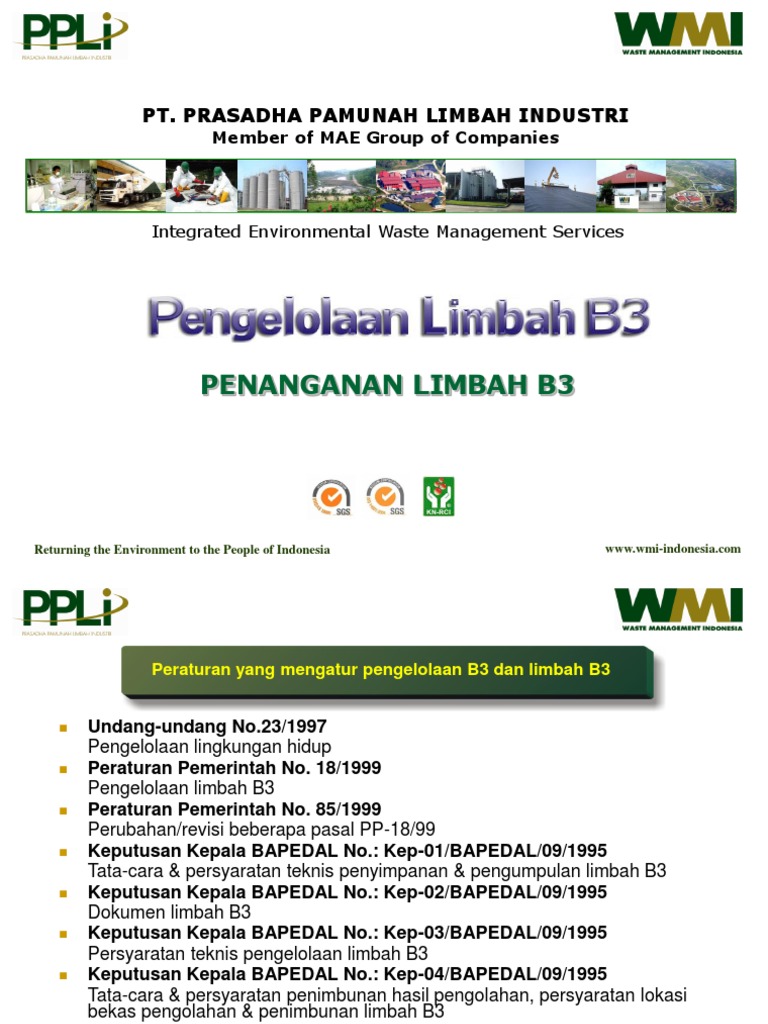 B3 Waste Handling Storage Transport | PDF | Teknologi & Rekayasa