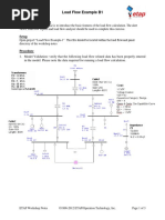 Understanding Lumped Load in ETAP | PDF | Steady State | Computing