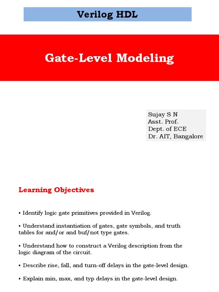 Module 3 Chapter 1 | PDF | Logic Gate | Electrical Engineering