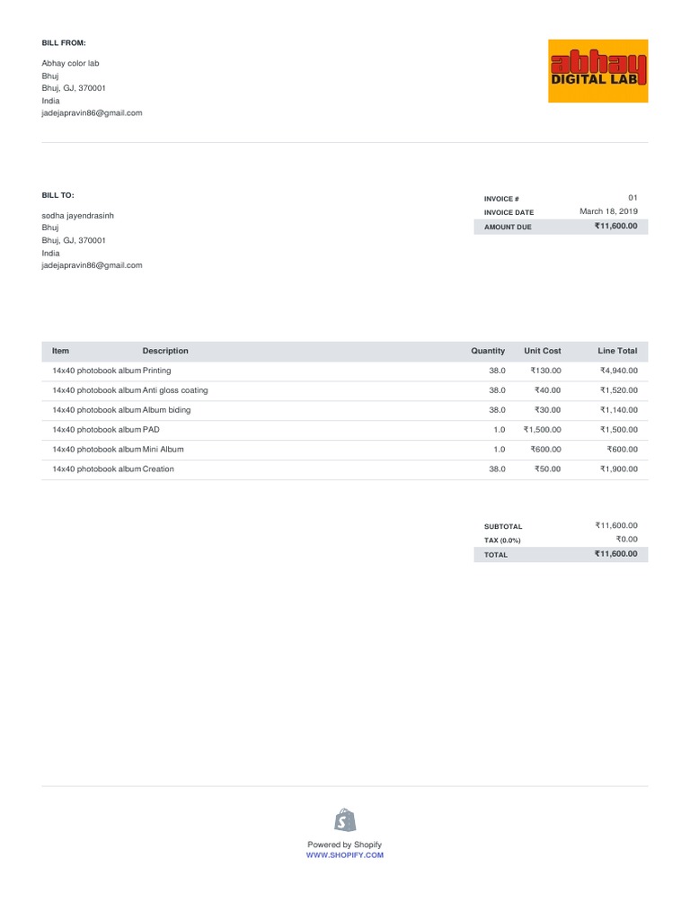 Bill From:: Invoice # Invoice Date Amount Due | PDF