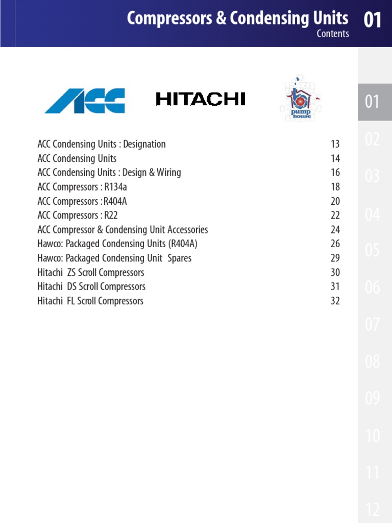 01 Compressors and Condensing Units | PDF | Energy Technology ...