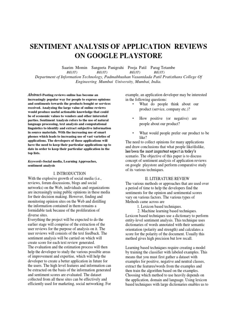 Sentiment Analysis | PDF | Machine Learning | Semiotics