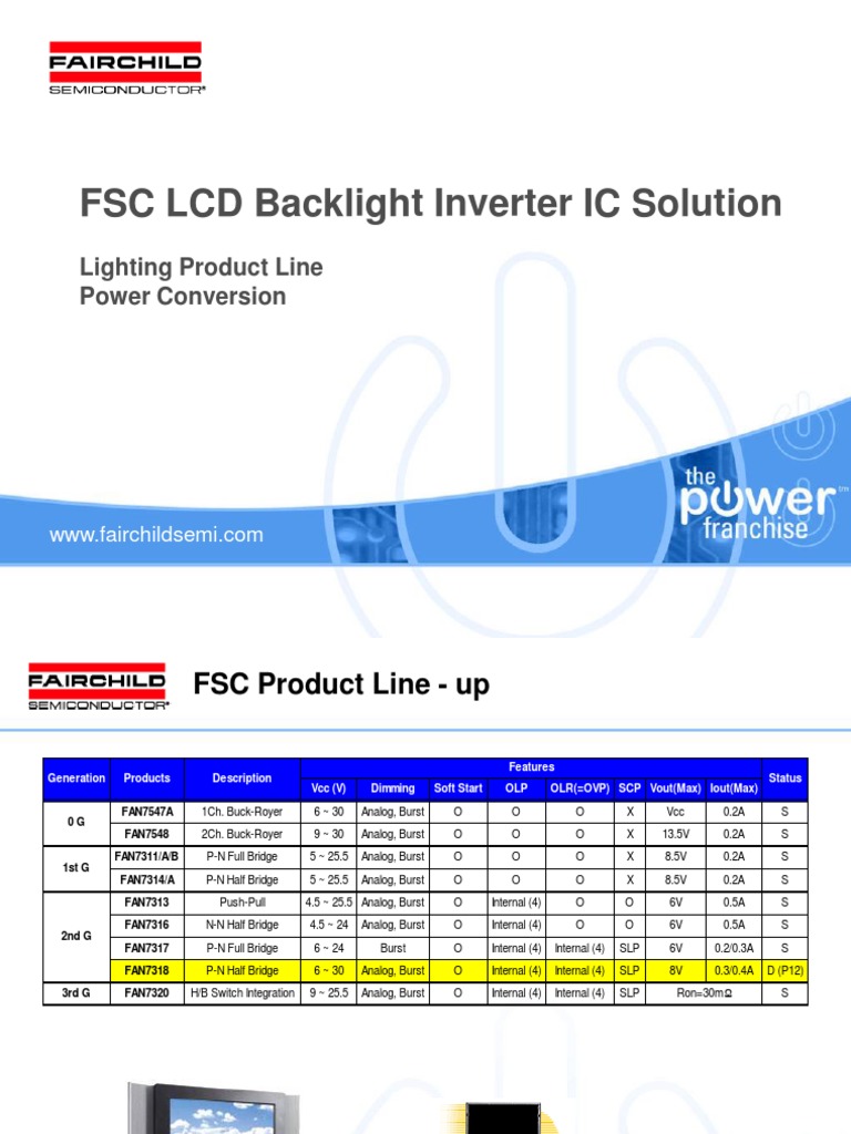 LCD - Backlight - Inverter - IC SOLUTIONS | PDF | Rectifier | Power ...