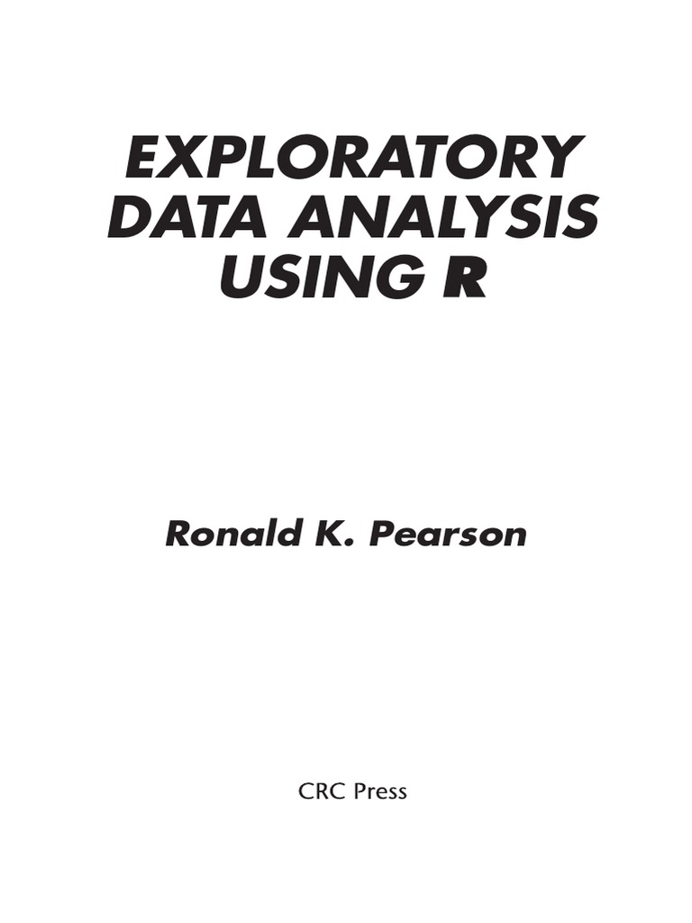 Exploratory Data Analysis Using Rpdf Data Analysis Pluto 0208