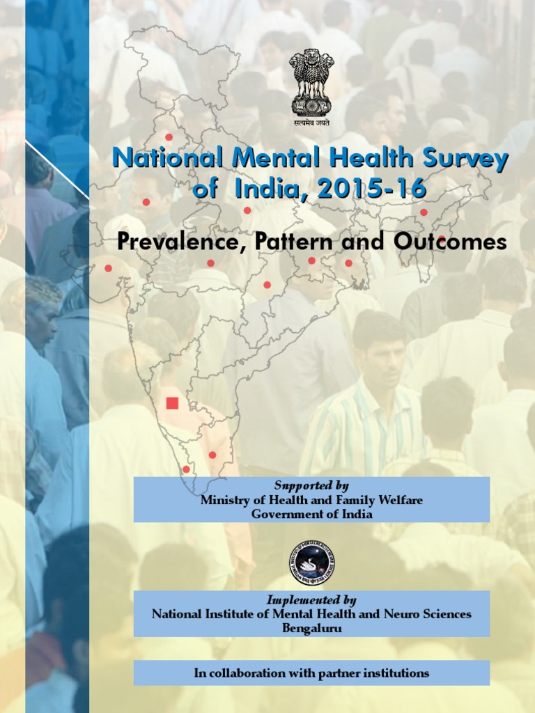 NMHS Report (Prevalence Patterns and Outcomes) 1 PDF | PDF | Mental ...