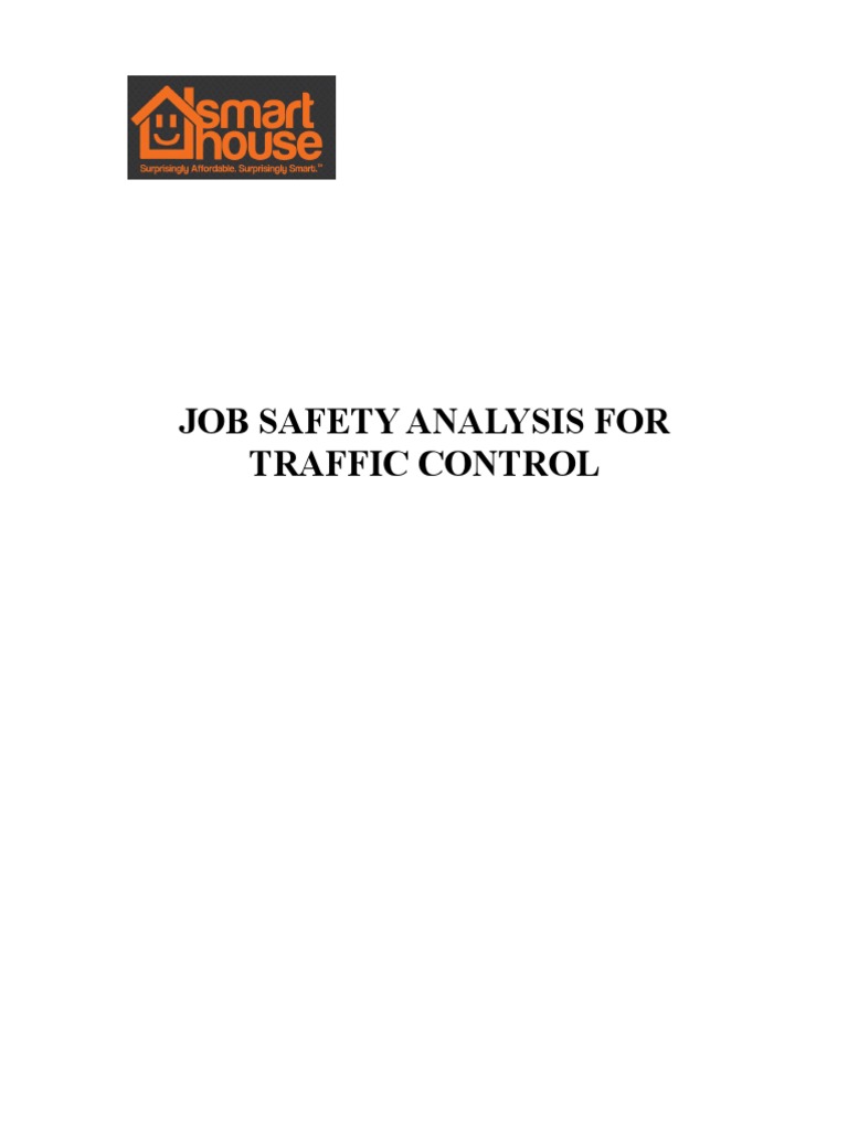 JSA Traffic Control | PDF | Traffic | Transportation Engineering