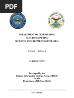 DoD CloudSec Guide | PDF | Cloud Computing | Software As A Service