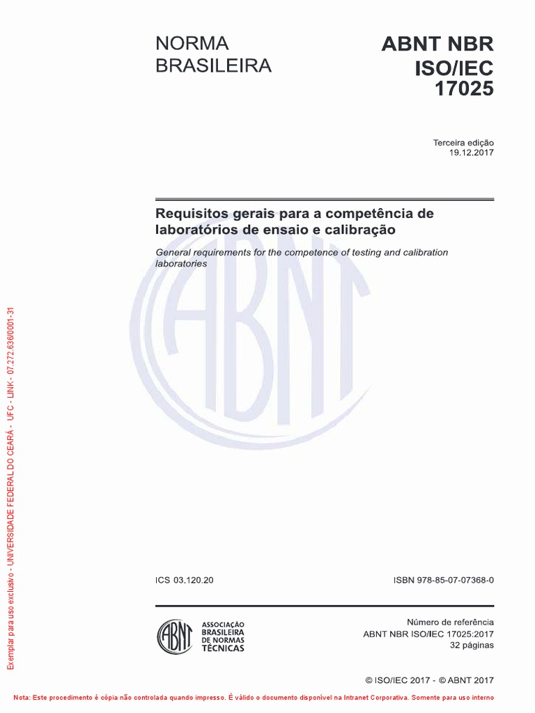 Abnt NBR Iso Iece 14025 2017 PDF | PDF | Metrologia | ISO 9000