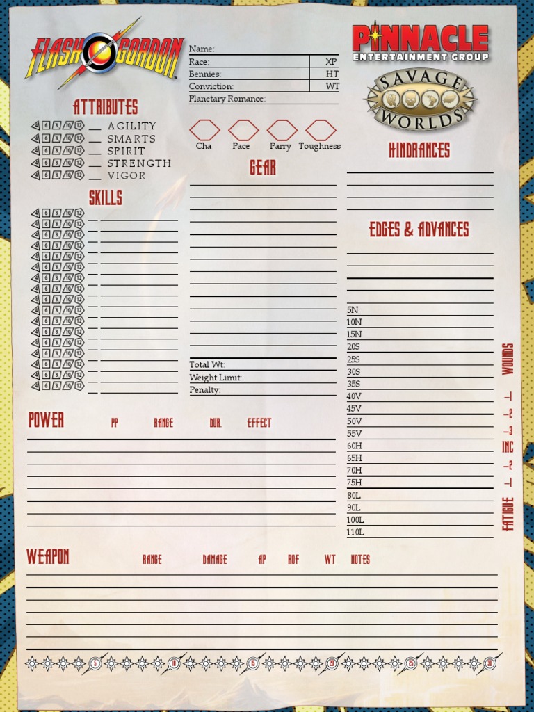Character Attributes and Skills Overview | PDF | Role Playing Games ...