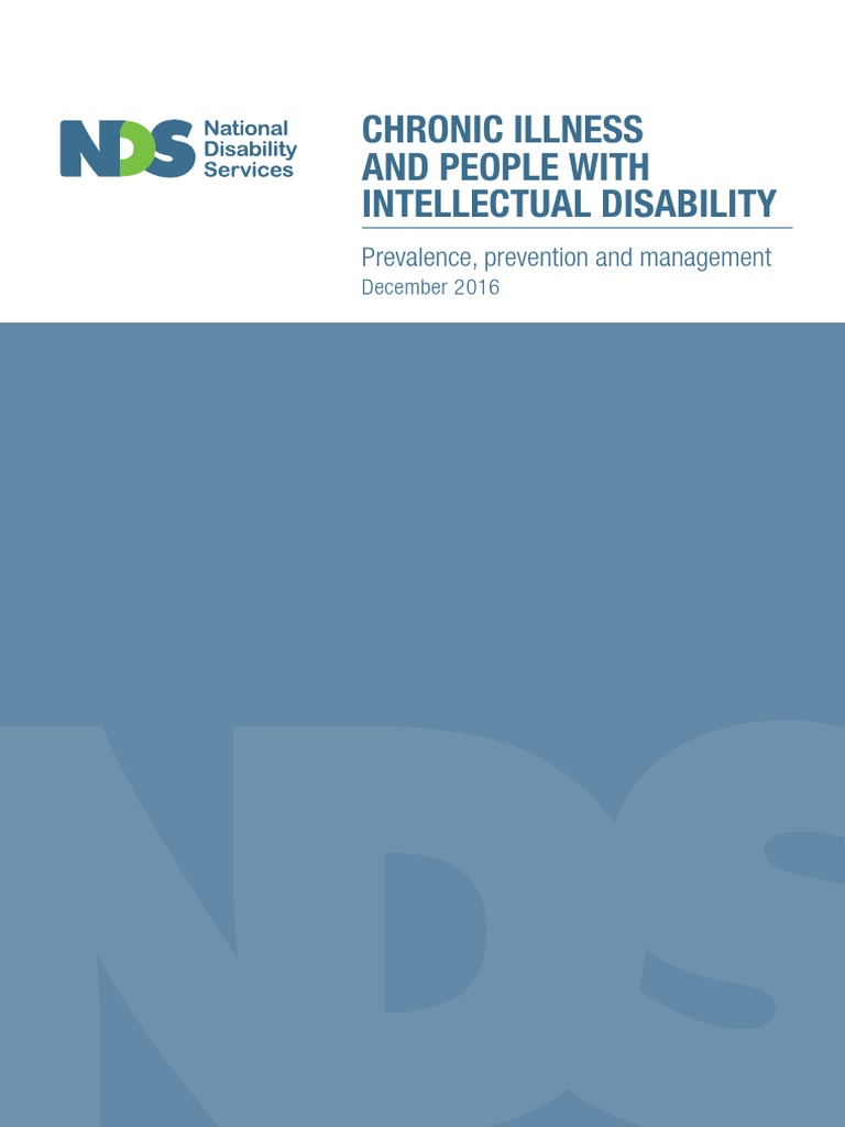 Chronic Illness and People With Intellectual Disability: Prevalence ...