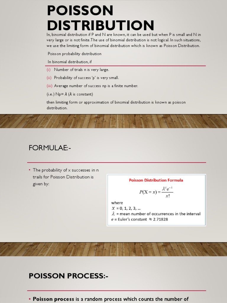Poison Distribution | PDF | Poisson Distribution | Teaching Mathematics