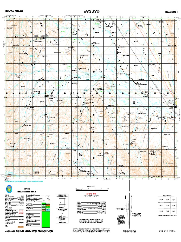 Mapa Topografico de Ayo Ayo | PDF | Deportes | Ocio