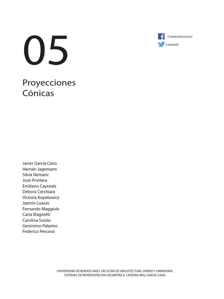 Proyecciones Cónicas PDF | PDF | Perspectiva (Gráfica) | Dibujo