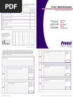 Prosci Change Management Methodology | PDF | Change Management | Goal