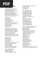 Poem Analysis Gabu | PDF | Sea