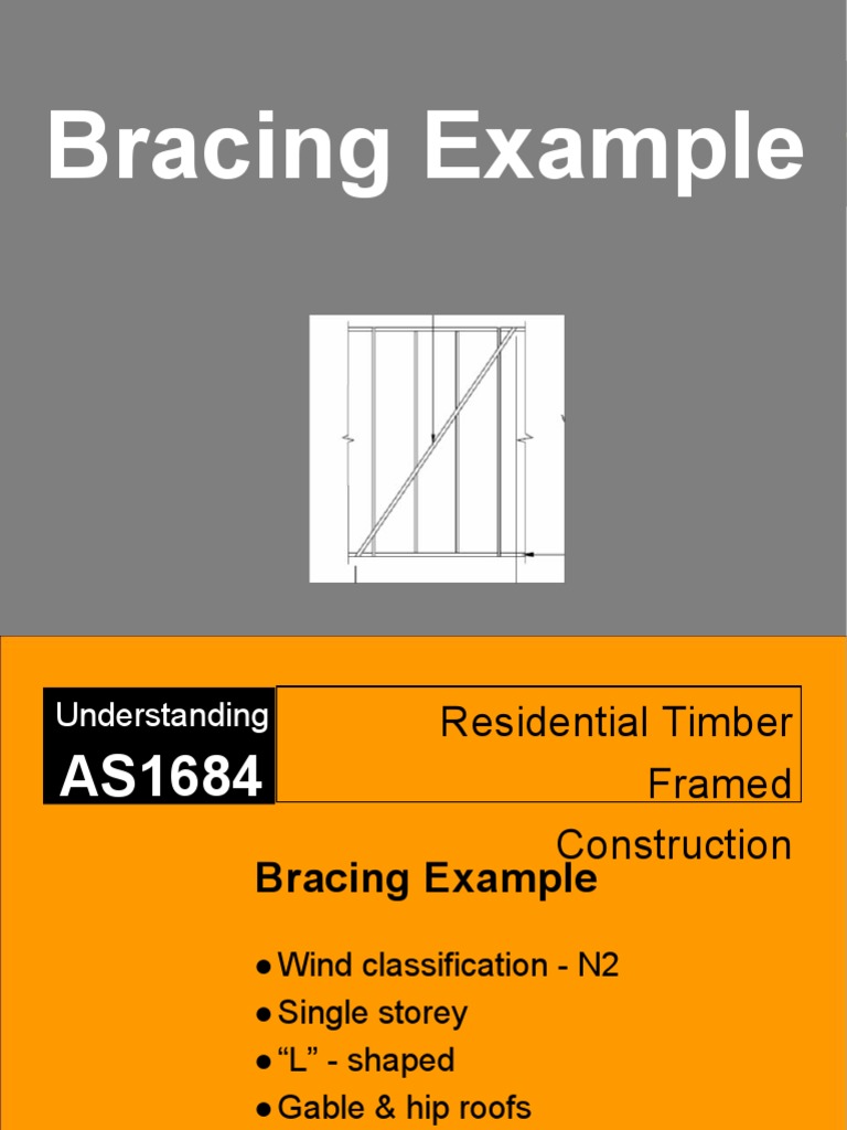 Bracing Example - Manual Calculation | PDF | Truss | Wall