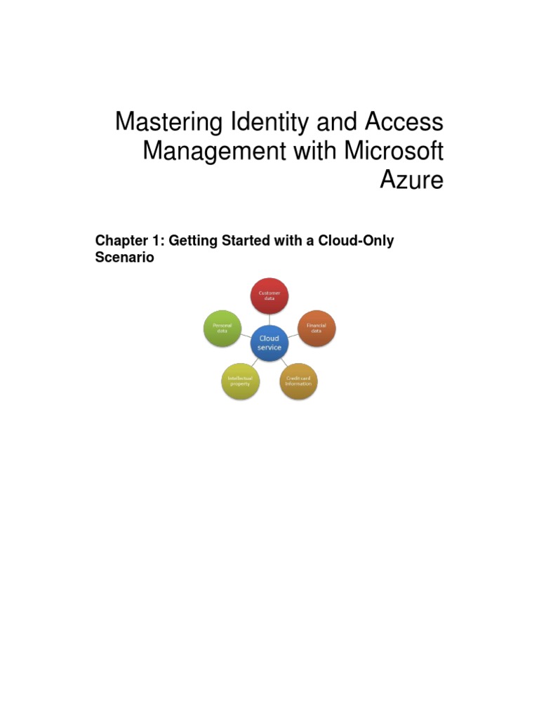 Mastering Identity and Access Management With Microsoft Azure | PDF