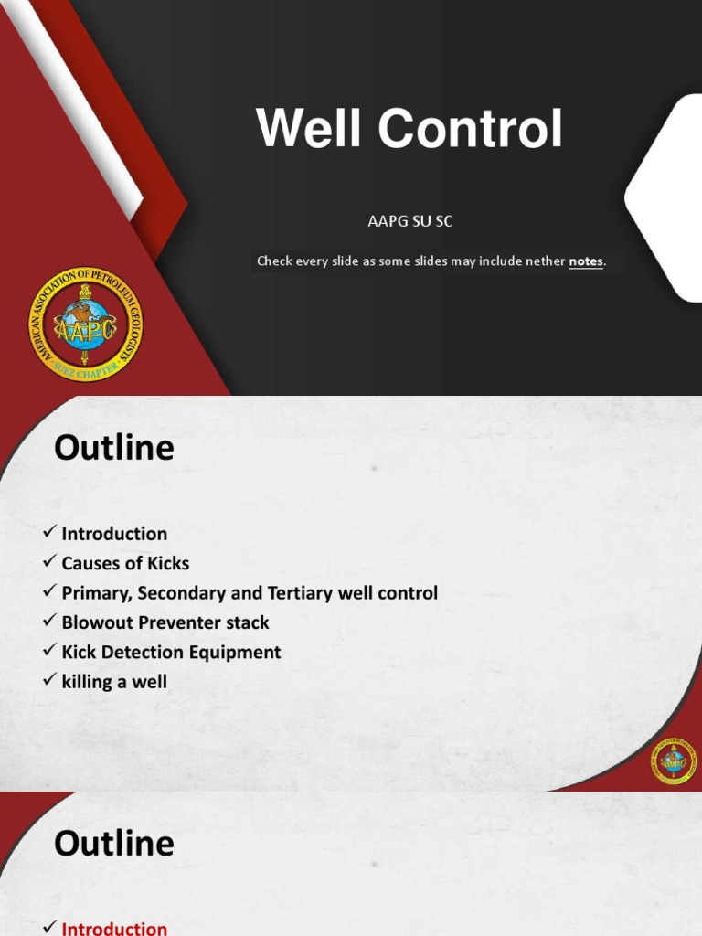 WEll Control | Download Free PDF | Blowout (Well Drilling) | Chemical ...