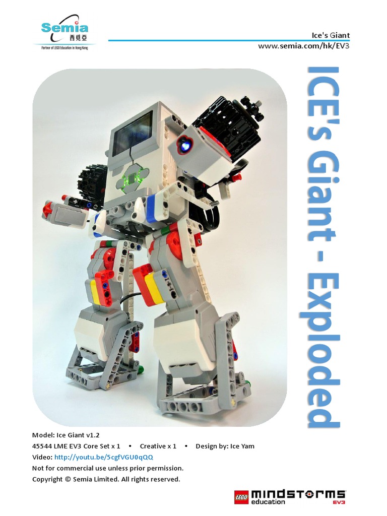 EV3 Model - ICE S Giant - Exploded | PDF