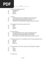 Brain Bee 2013 Study Guide Questions | PDF | Stimulus (Physiology ...