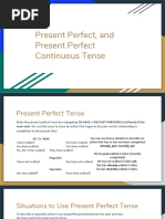 Present Perfect Continuous | PDF | Grammar | Onomastics
