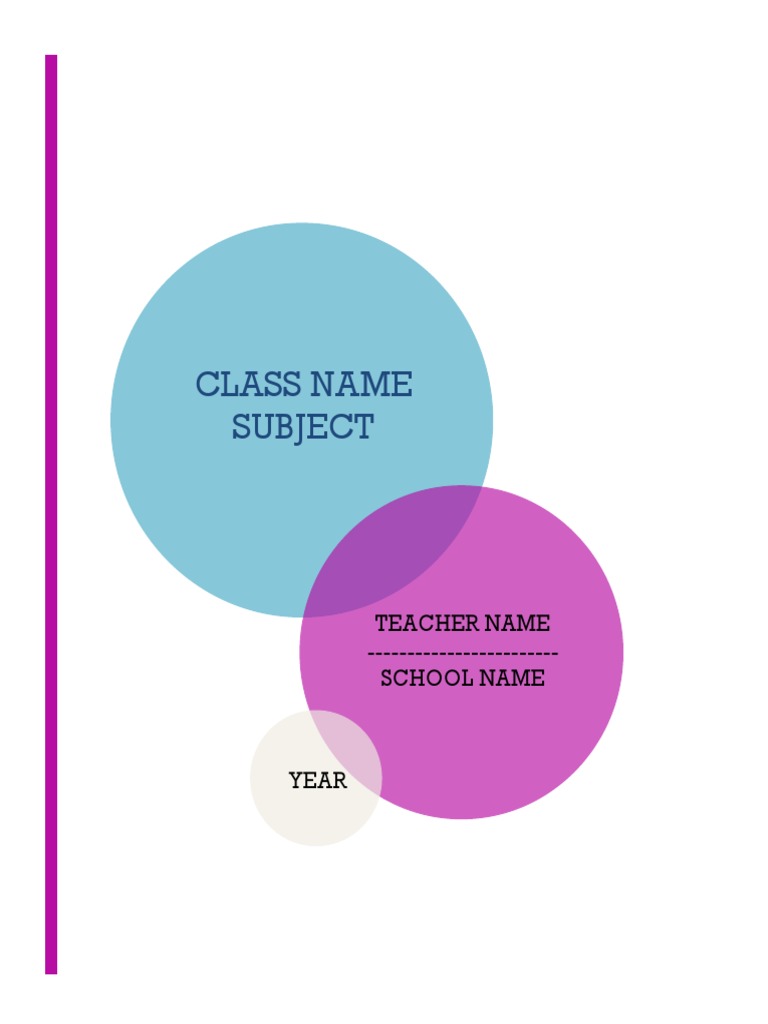 Class Name Subject: Teacher Name - School Name | PDF