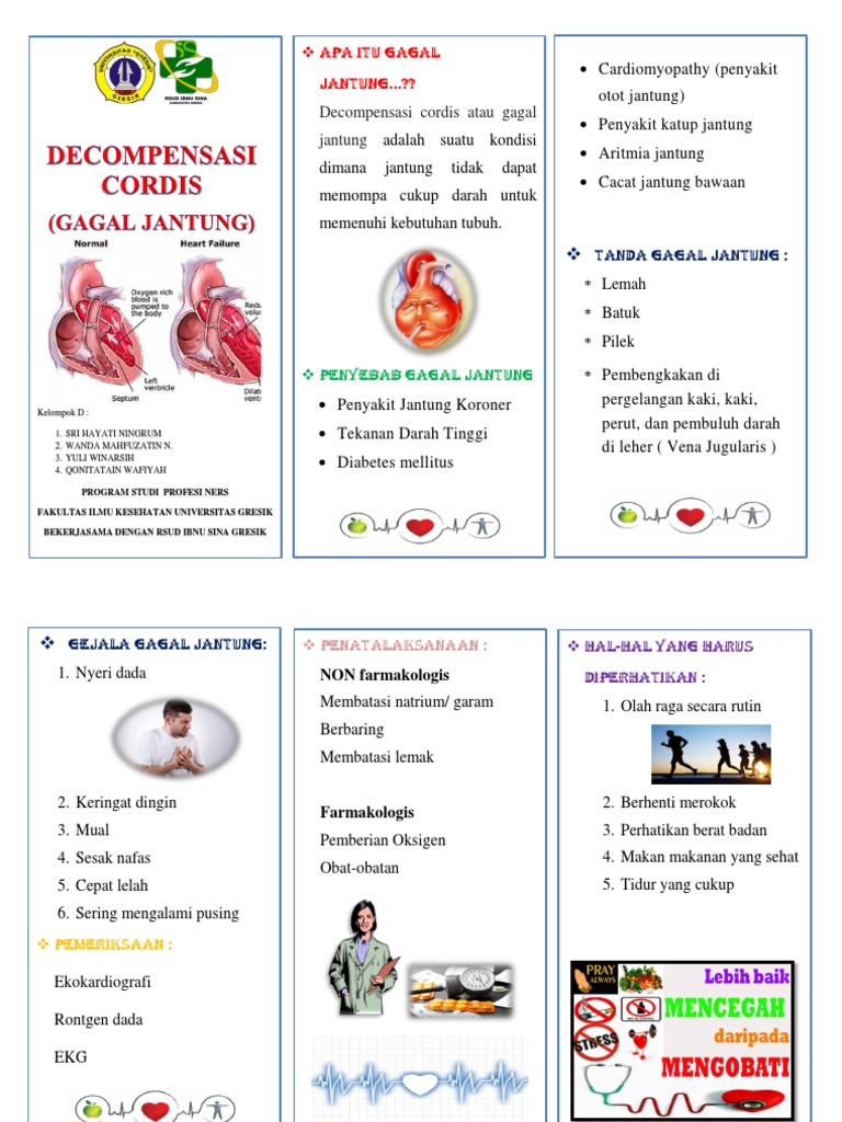 LEAFLET - Jantung | PDF