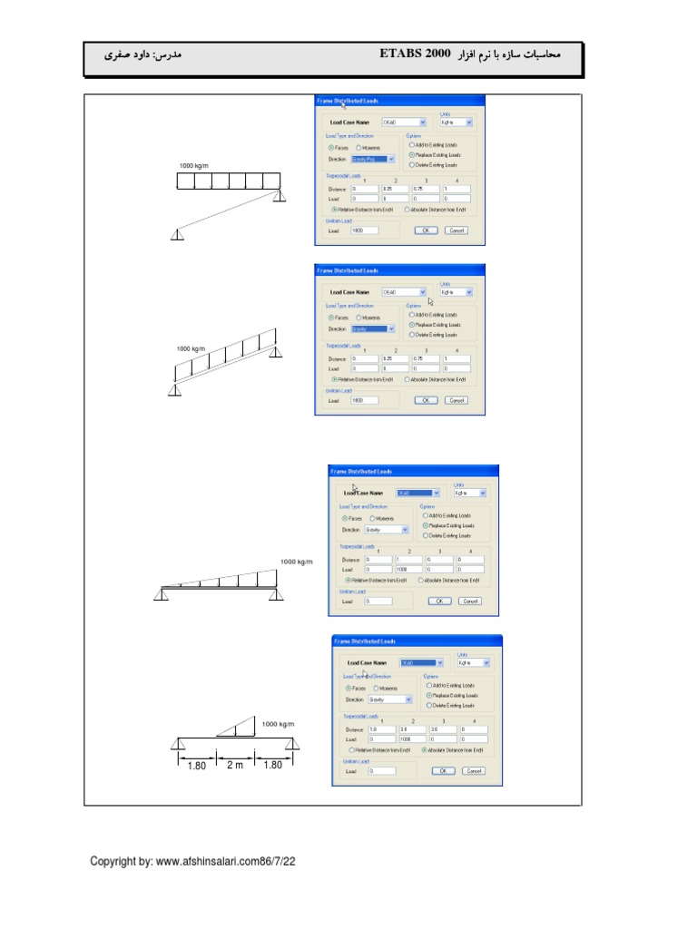 Define Loads in Etabs-Part3 | PDF | Stiffness | Buckling