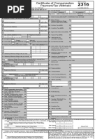 2316 Jan 2018 ENCS Final | PDF | Withholding Tax | Wage