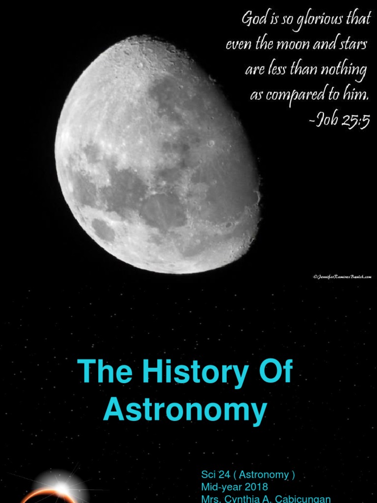History of Astronomy | PDF | Astronomical Unit | Planets