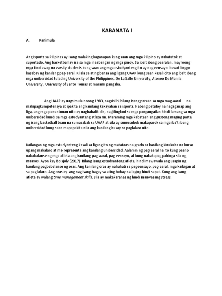 Chapter 1 Final | PDF