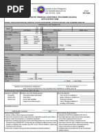 CHED Scholarship Application Form 2020 | PDF | Government | Social ...