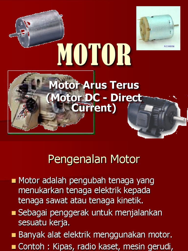 Motor DC | PDF