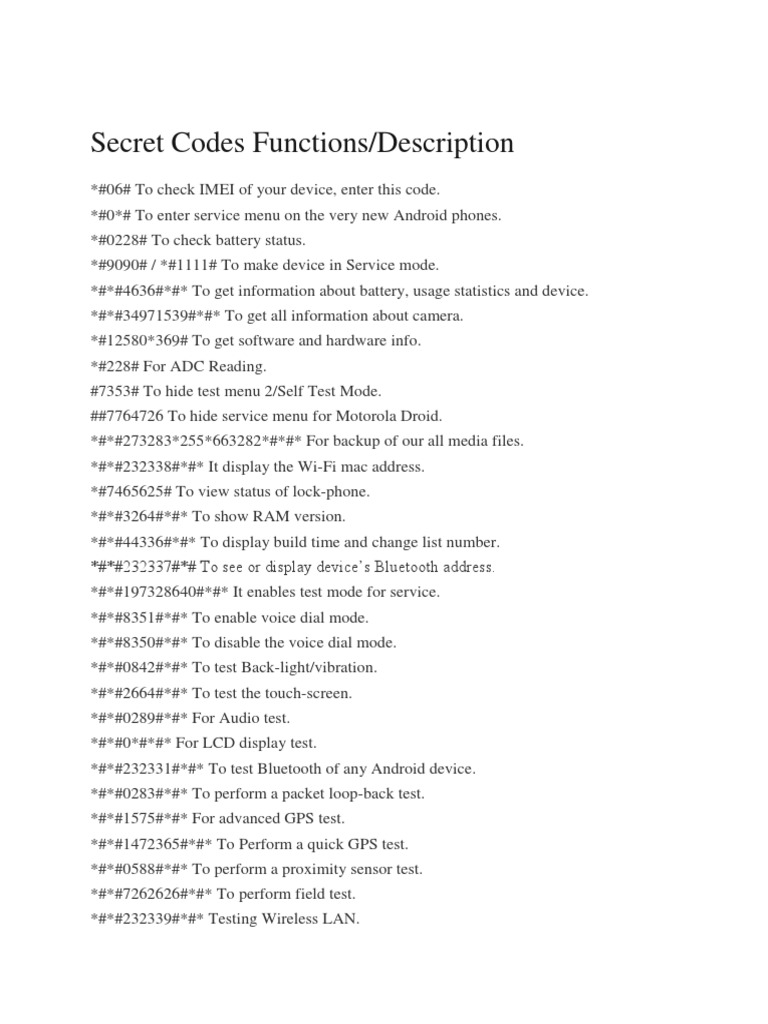 Secret Codes Functions | PDF