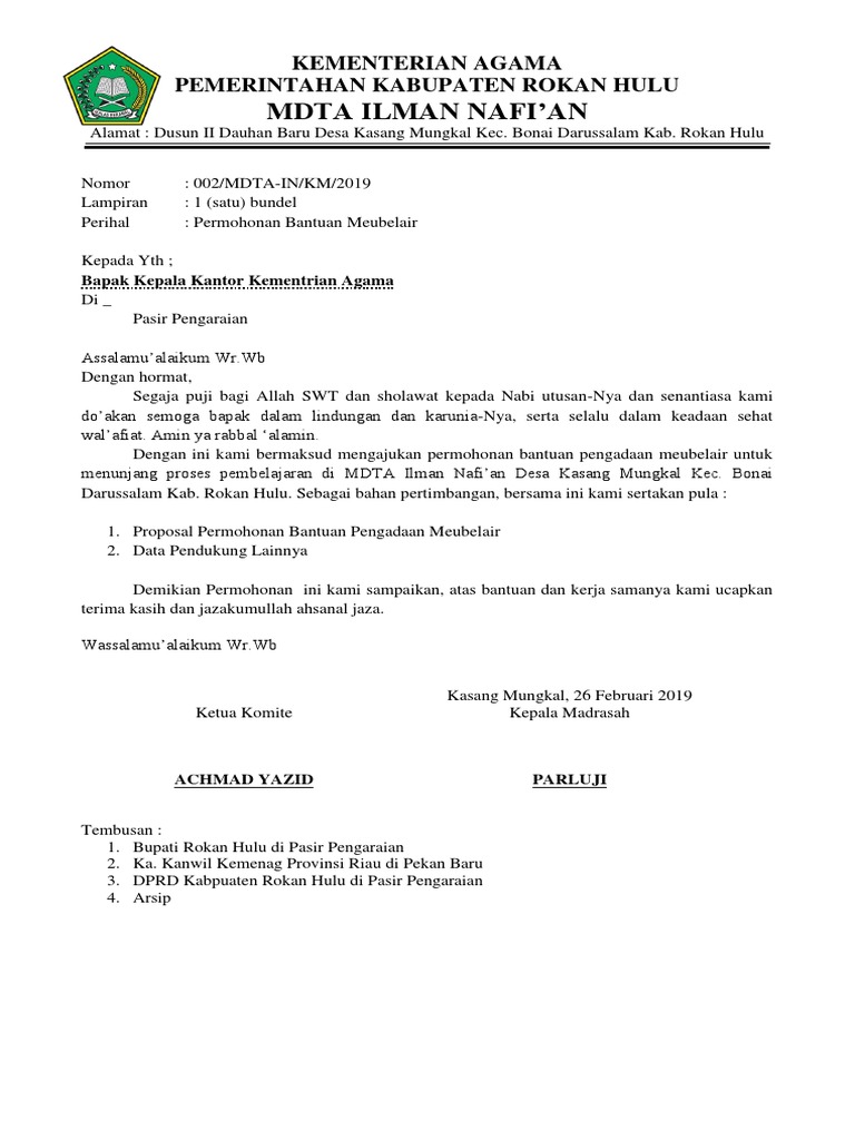 Proposal MDTA Kasang Mungkal | PDF