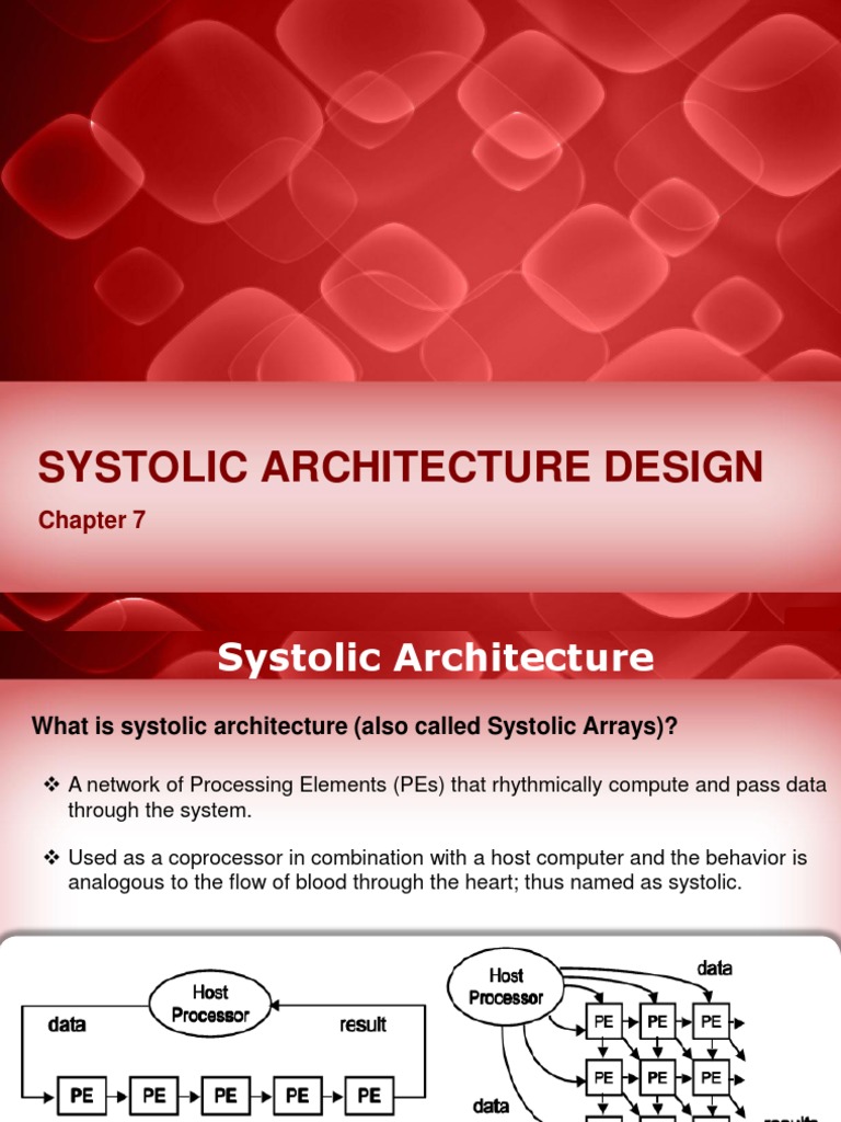 Systolic Architecture Design | PDF | Computers
