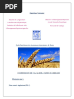 Structure Et Composition Chimique D'un Grain de Blé | PDF | Céréale | Blé