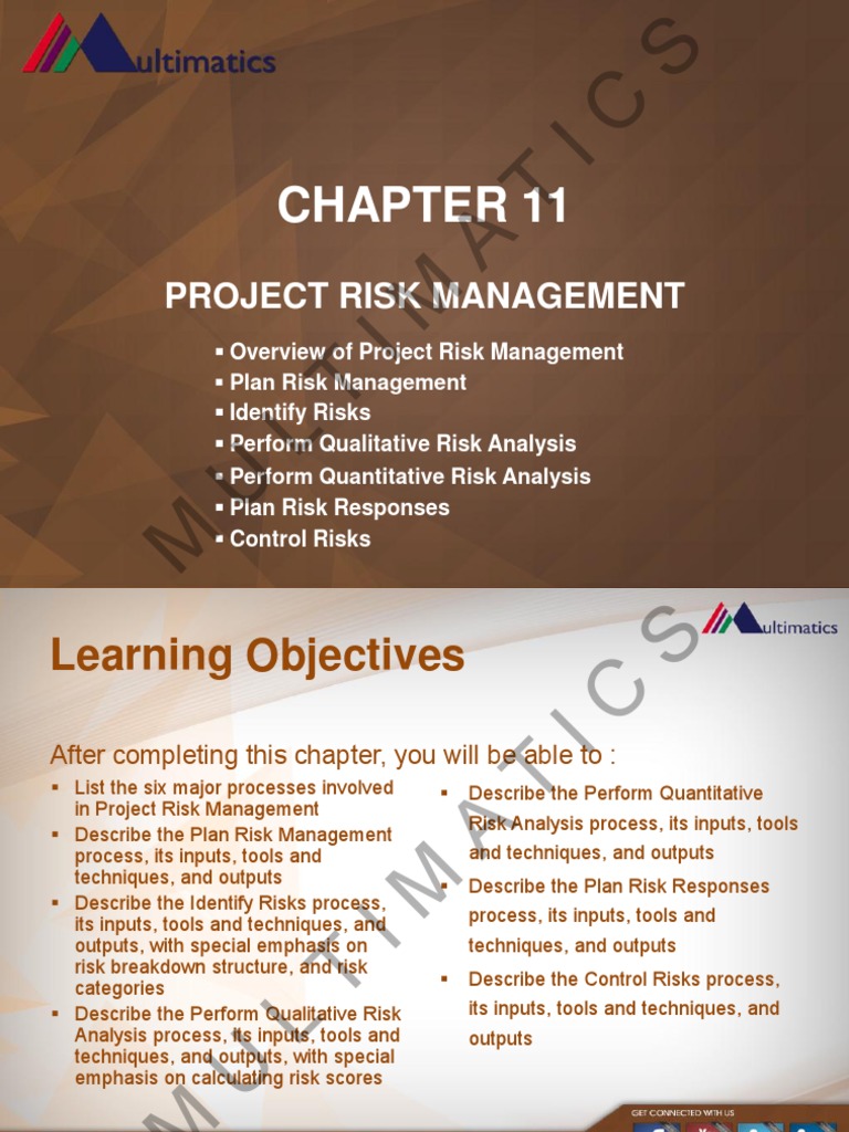 Chapter 11 - Project Risk Management PDF | Download Free PDF | Risk ...