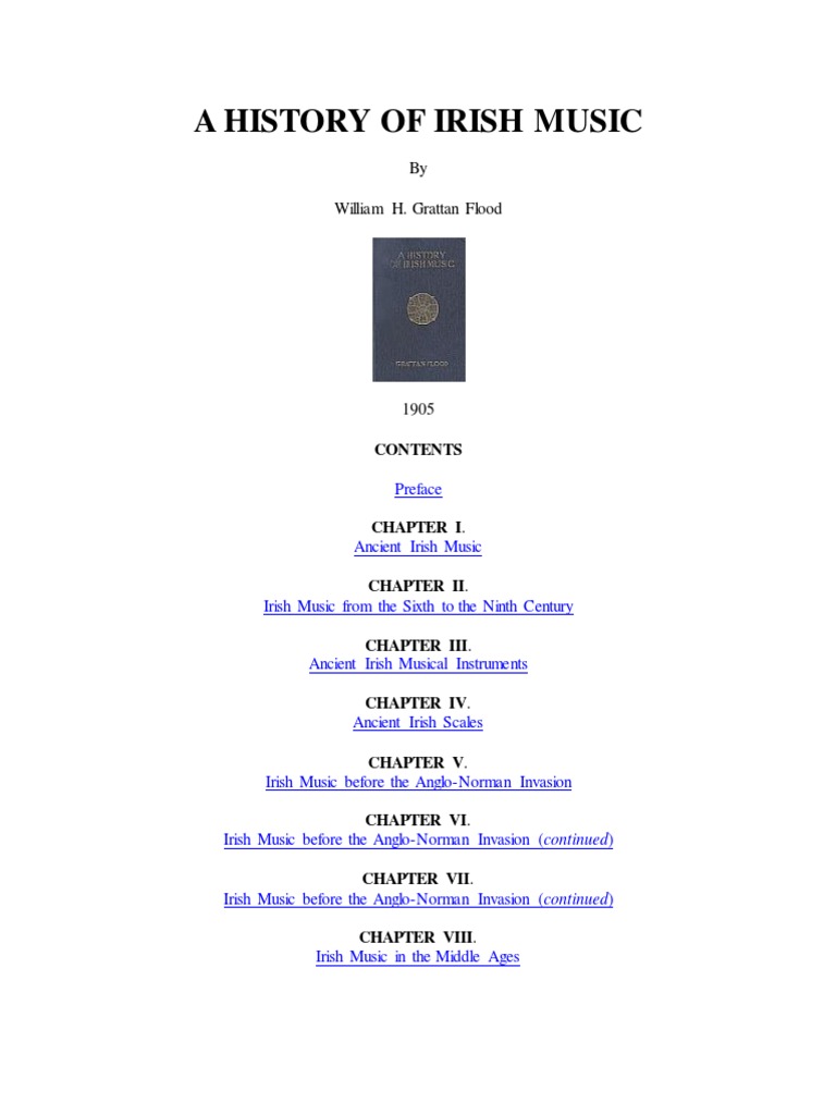A History of Irish Music PDF | PDF | Gregorian Chant | Entertainment ...