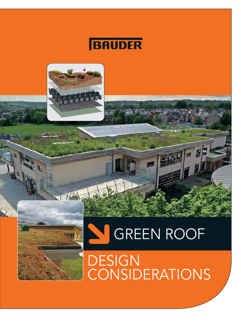 Green Roof Design Considerations | PDF | Roof | Drainage