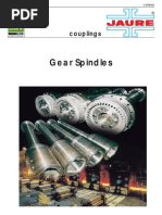 Complete Catalogue Gear Couplings Jaure | PDF | Gear | Machines