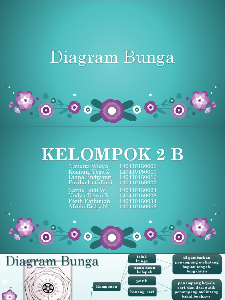 Diagram Bunga | PDF