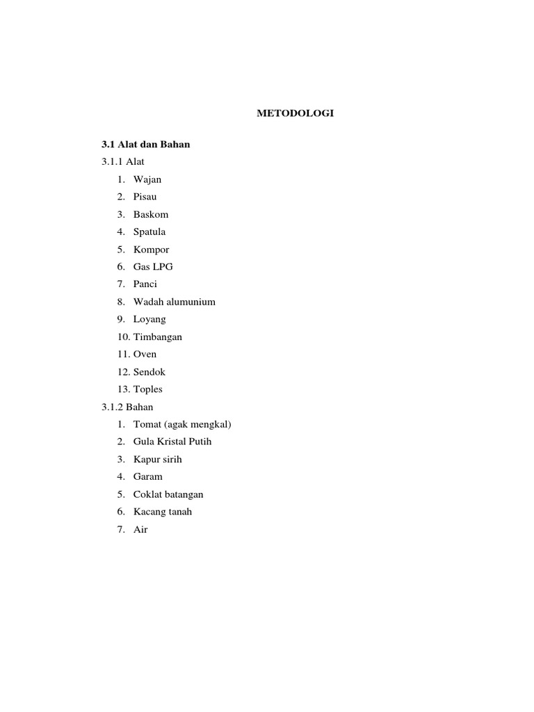 Contoh Perhitungan Mass Balance | PDF