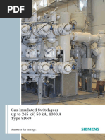 Hitachi GIS (Gas Insulated Switchgear) | PDF | Electrical Substation ...