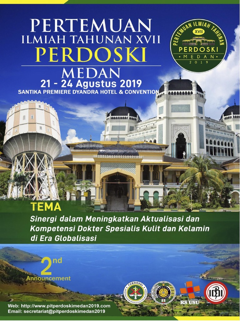 2nd Announcement PIT PERDOSKI XVII Medan 2019 240419 PDF | PDF
