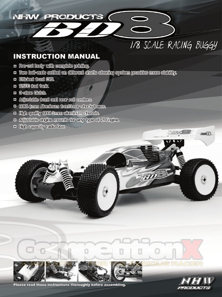 Nanda Racing bd8 Manual | PDF