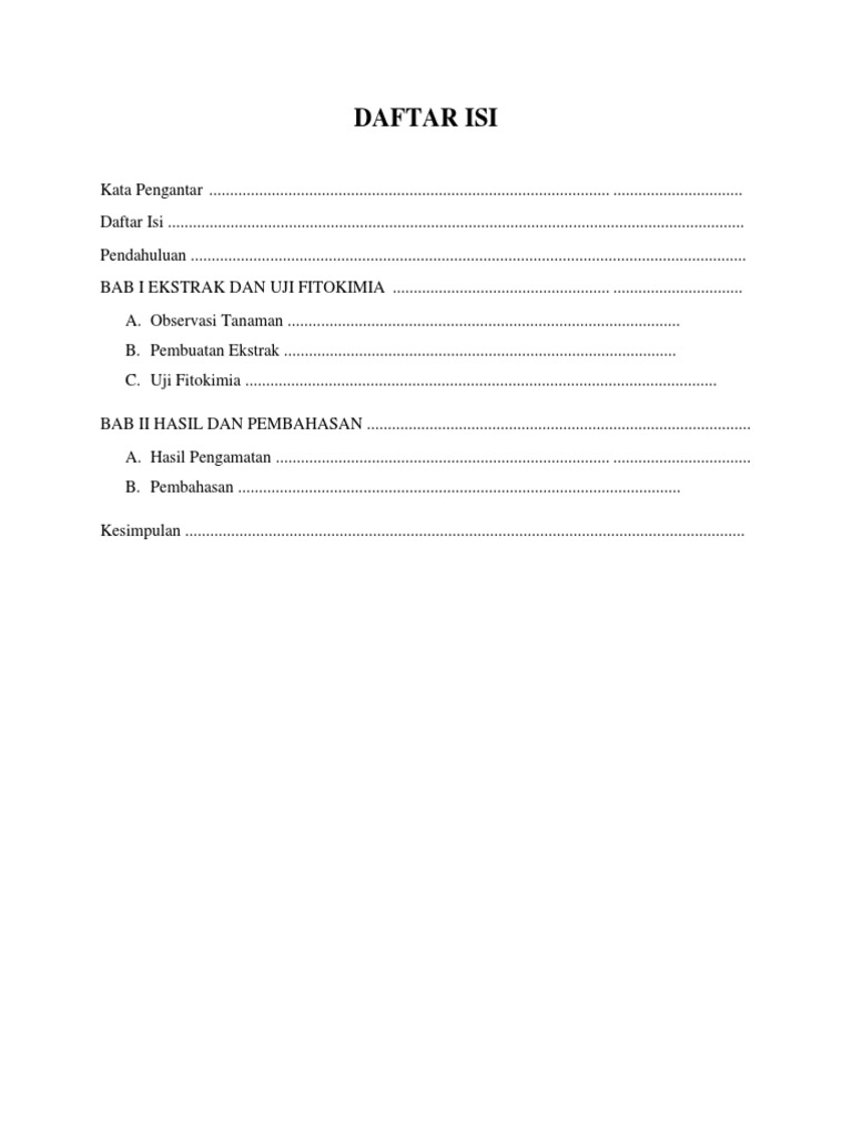 Analisis Skrining Fitokimia Daun Saudagar | PDF