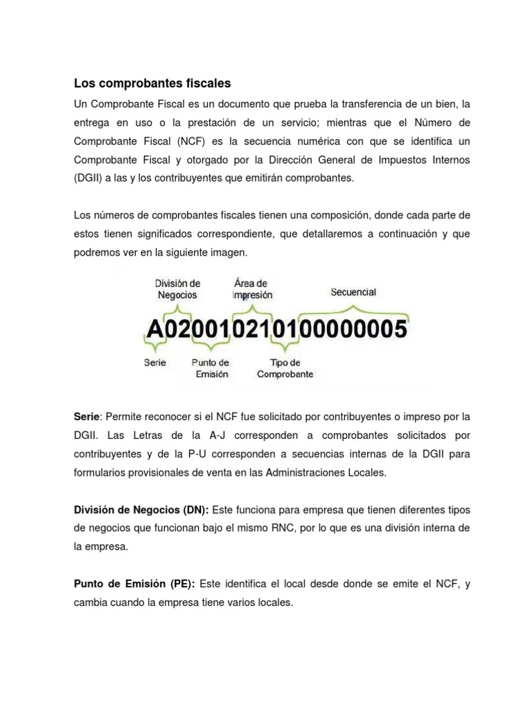 Los Comprobantes Fiscales y Los Formatos de Envios | Impuestos | Economias