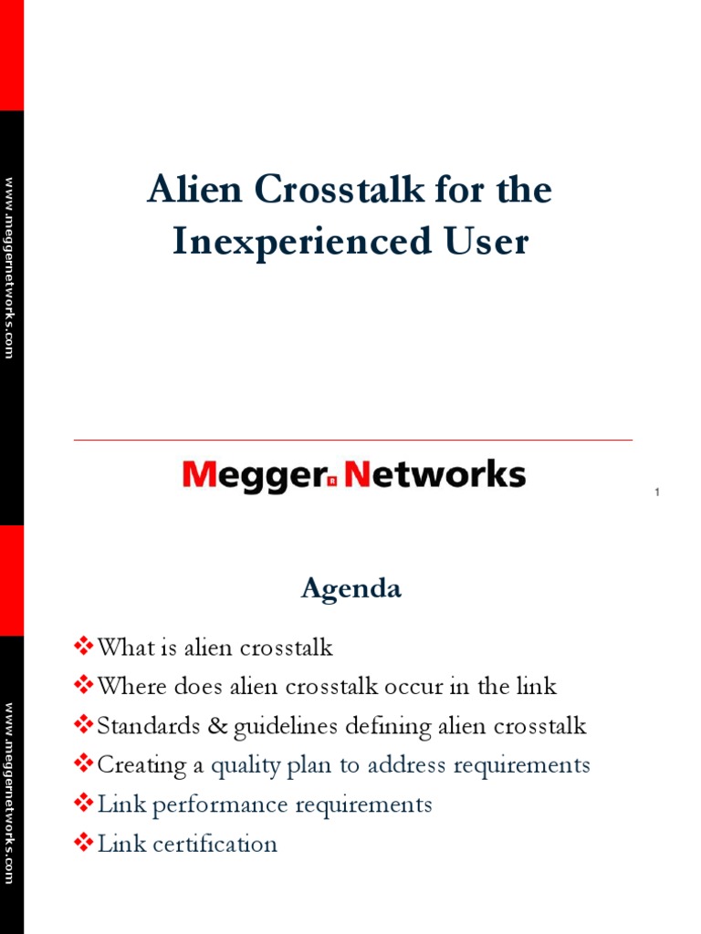 Alien Crosstalk For The Inexperienced User | PDF | Computer Networking ...